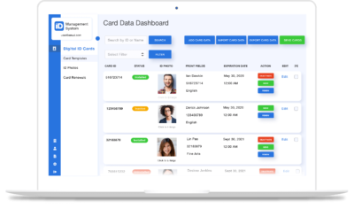 ID Management System for Digital ID Cards - ID123