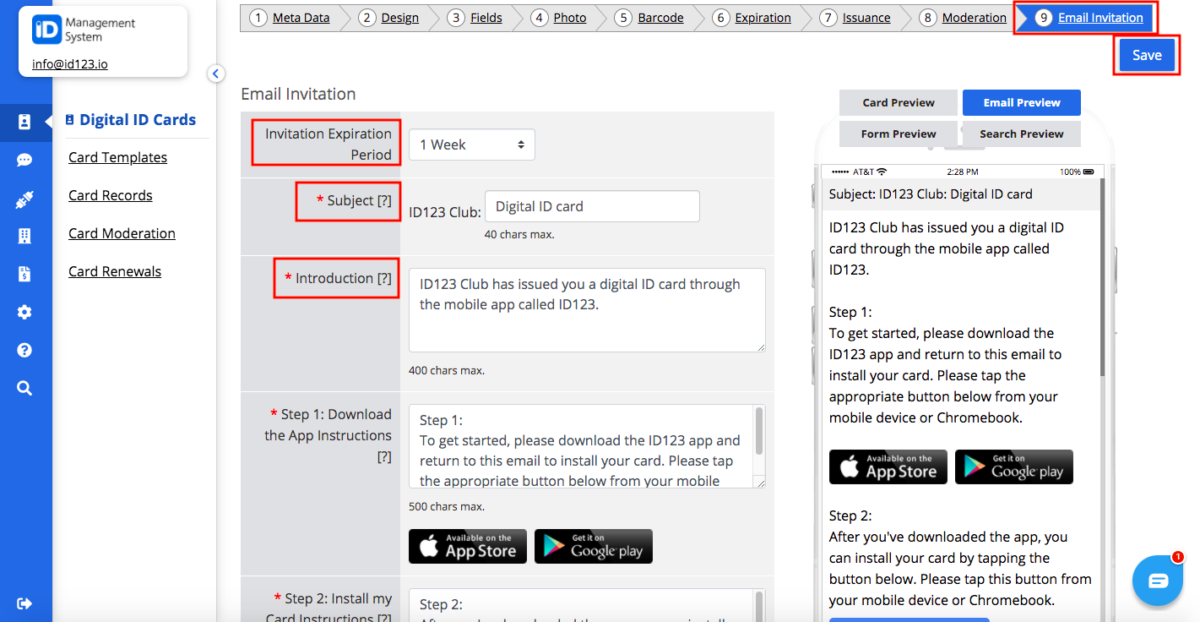 That’s all it takes to design your card template! If you still have ...